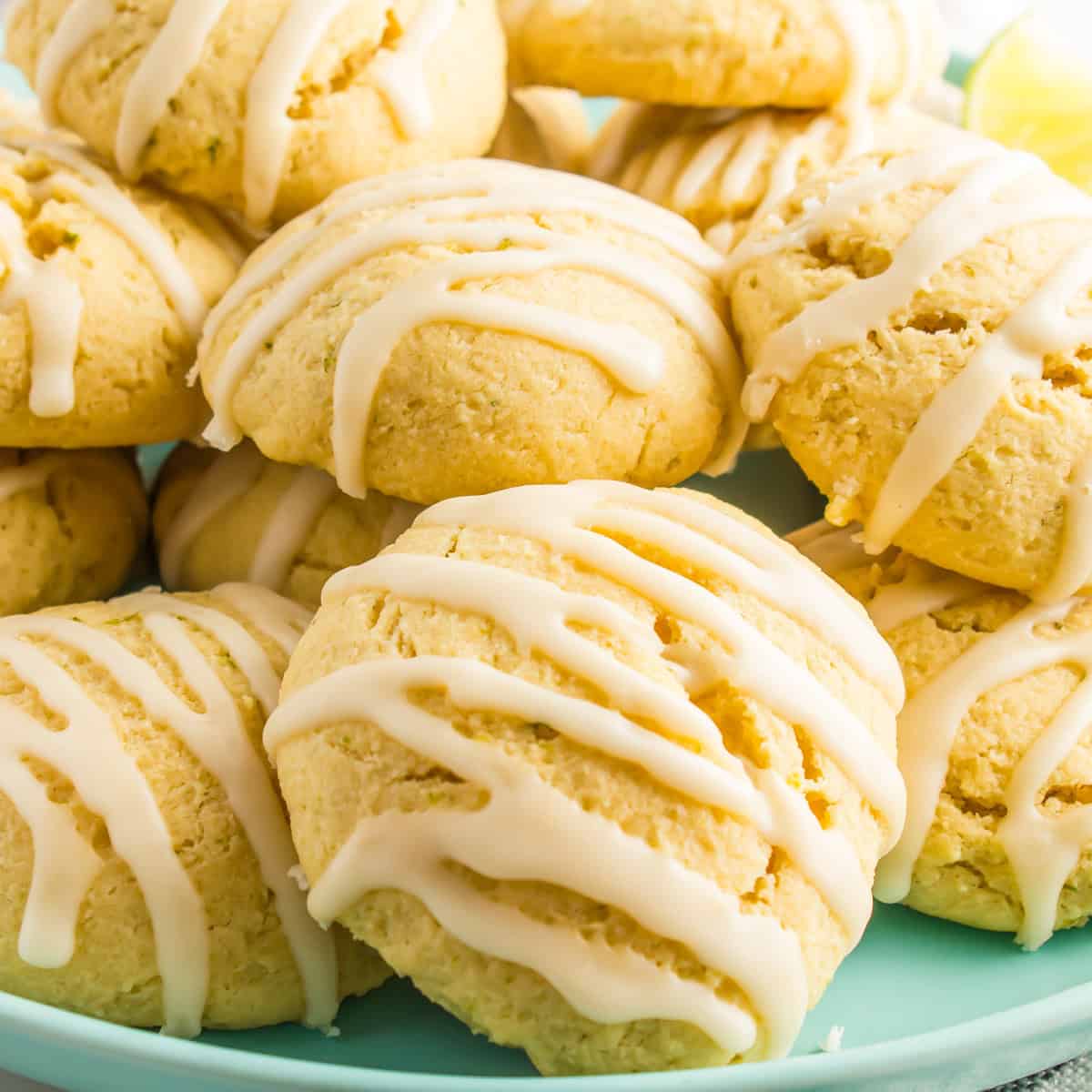 Soft And Chewy Lime Cookies {Gluten Free, Dairy Free} - Joyfully Full