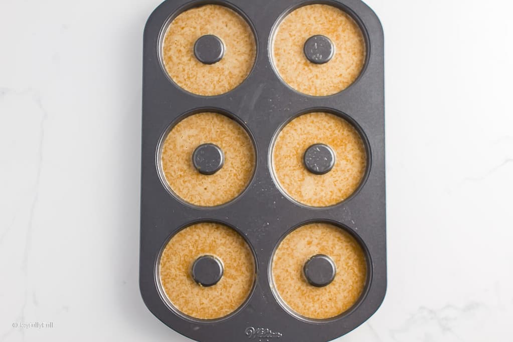 Gluten Free Vanilla Donuts With Chocolate Frosting {DF} - Joyfully Full