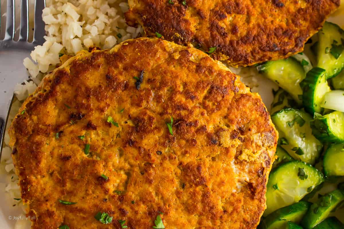 Moroccan Chicken Patties {Paleo, Whole30, Keto} - Joyfully Full