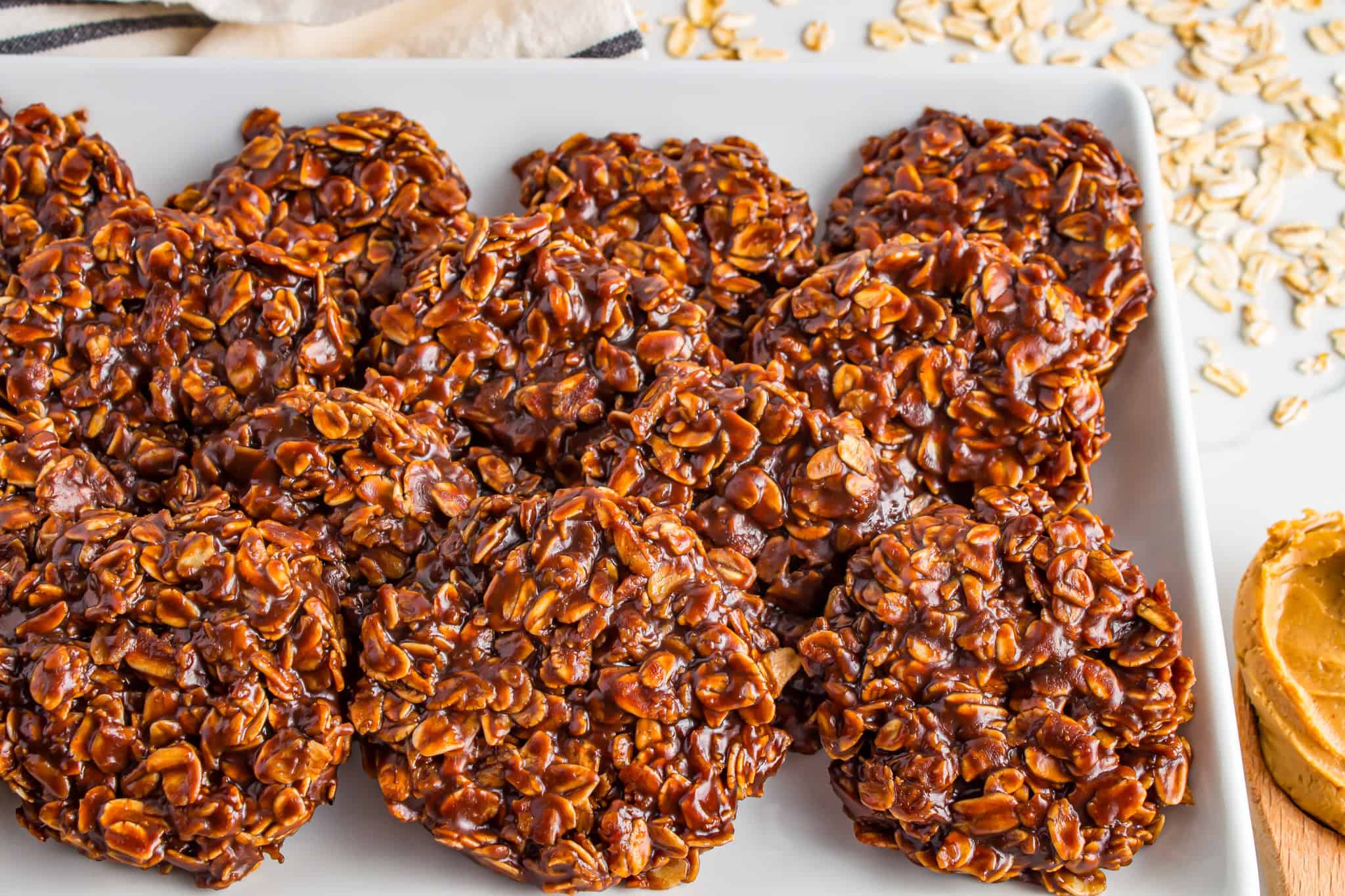 Dairy-Free No Bake Cookies {Gluten Free} - Joyfully Full