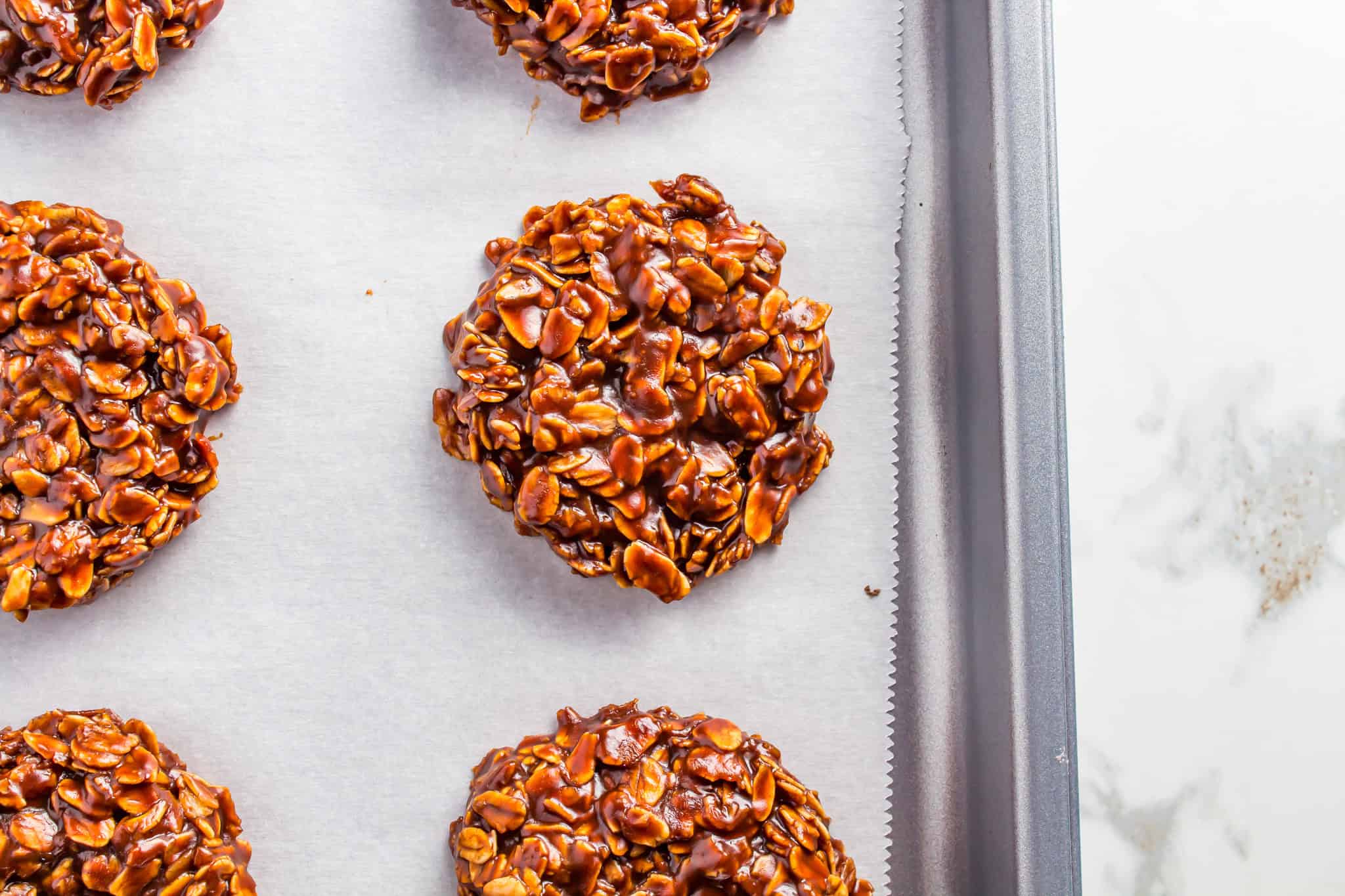Dairy-Free No Bake Cookies {Gluten Free} - Joyfully Full