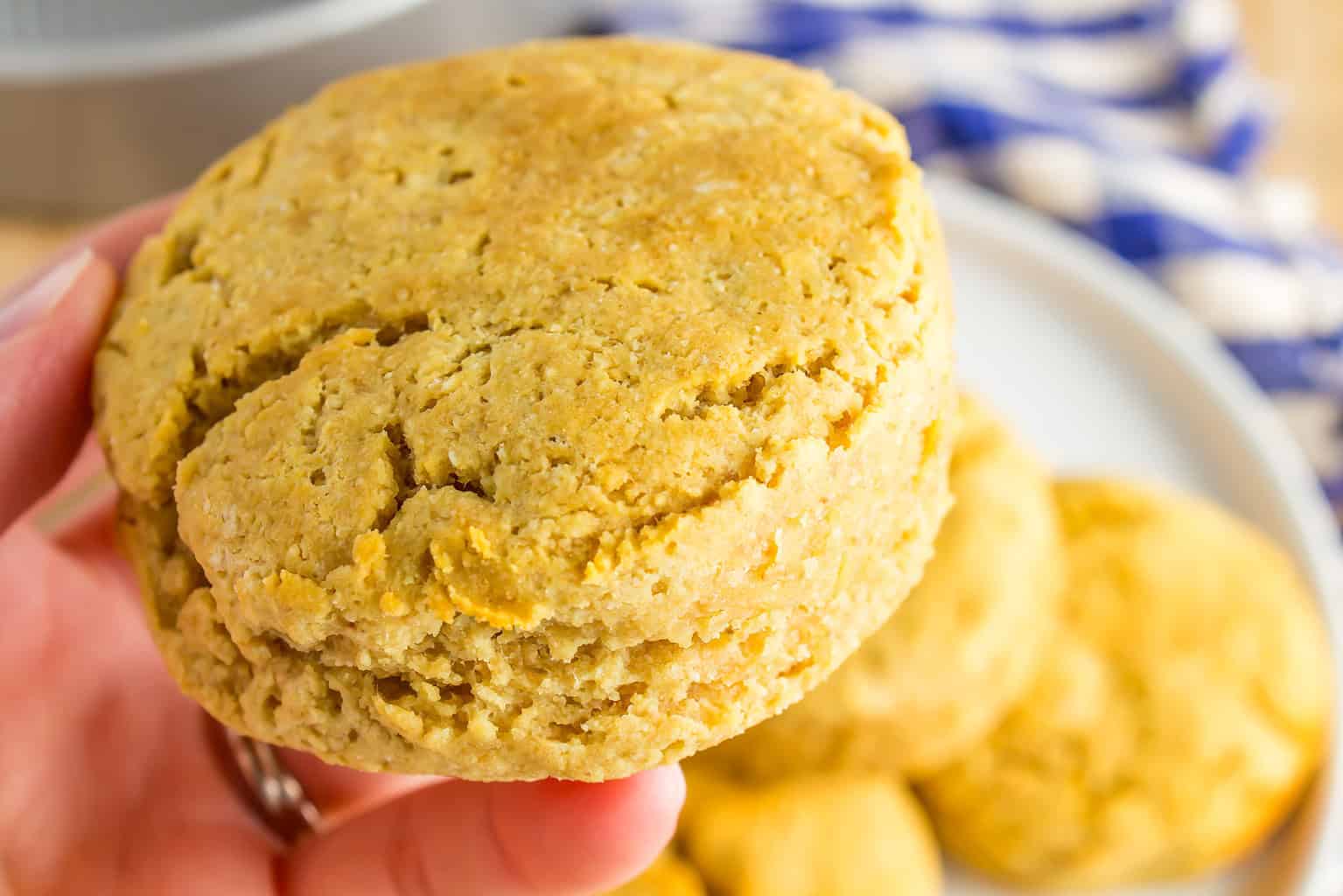 Gluten Free Biscuits {Dairy Free} - Joyfully Full