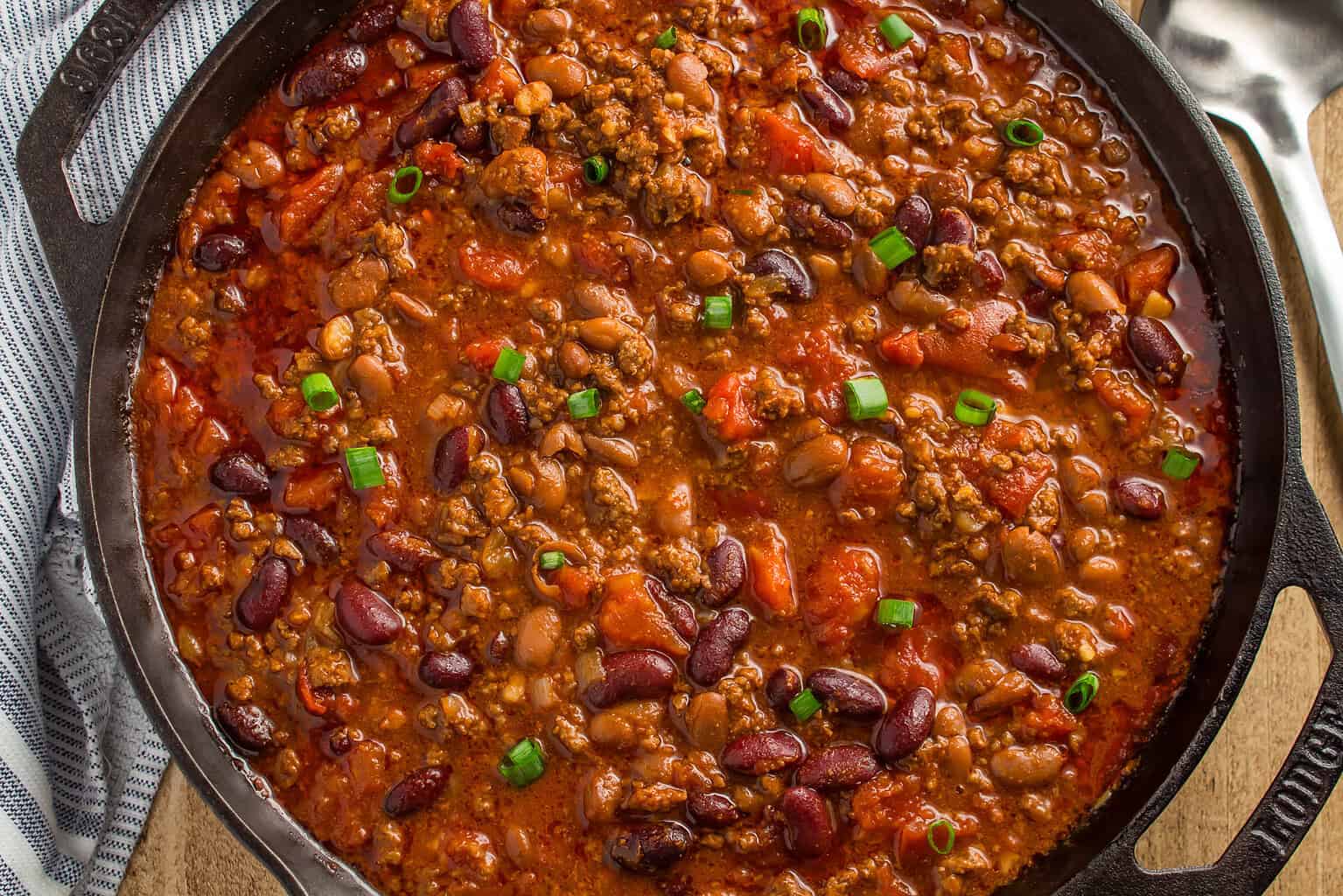 Classic Skillet Chili {Gluten Free} - Joyfully Full