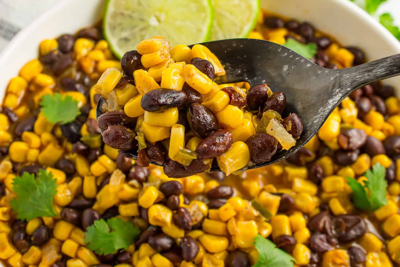 Mexican Spiced Corn And Beans {Gluten Free, Dairy Free} - Joyfully Full